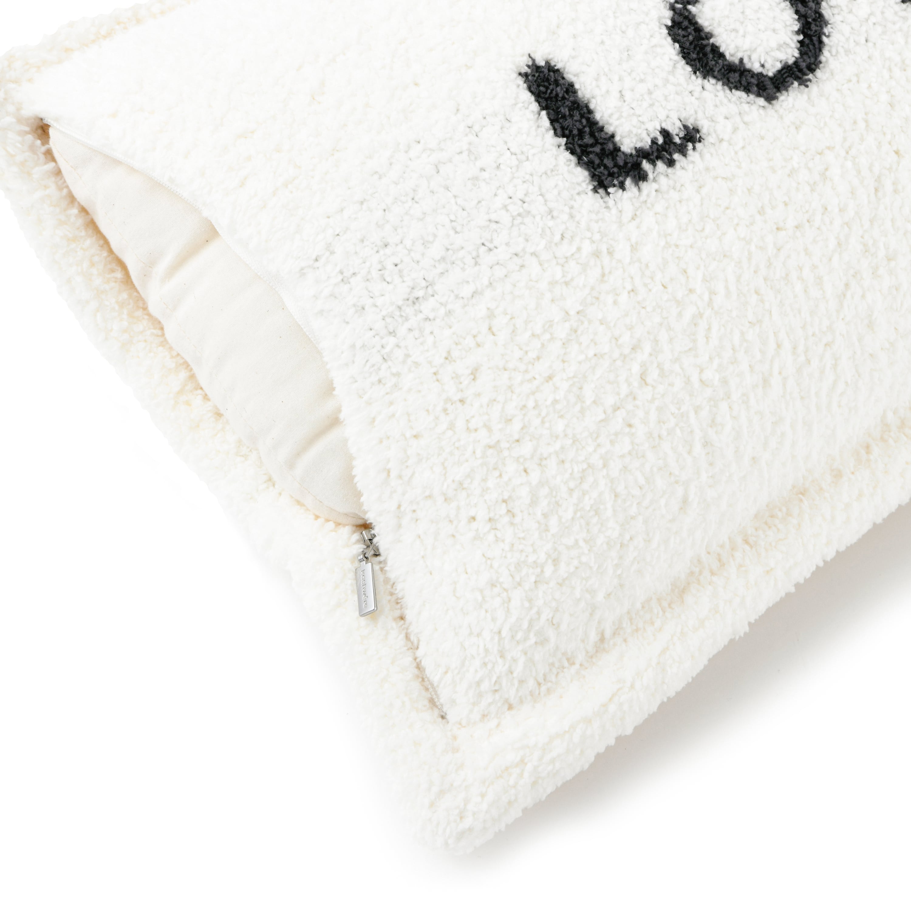 PILLOW CASE / MESSAGE(S ピロー付き sleep (creme/shadow)): HOME | kashwere ...
