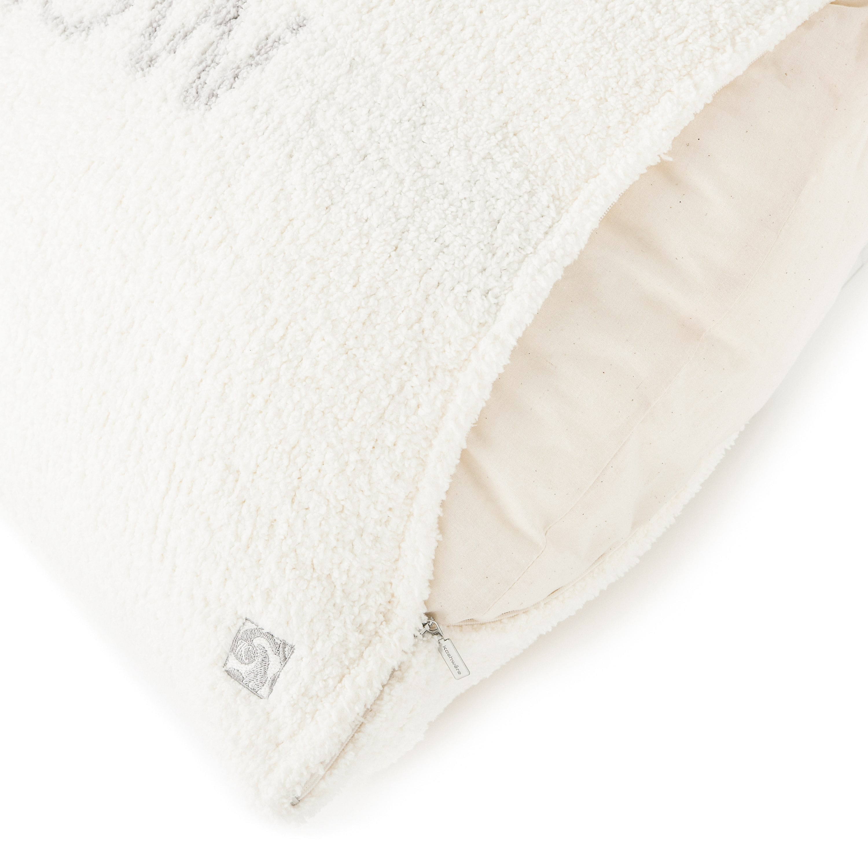 PILLOW CASE / PILLOW(L カバーのみ creme/mist): HOME | kashwere Japan (カシウエア ...