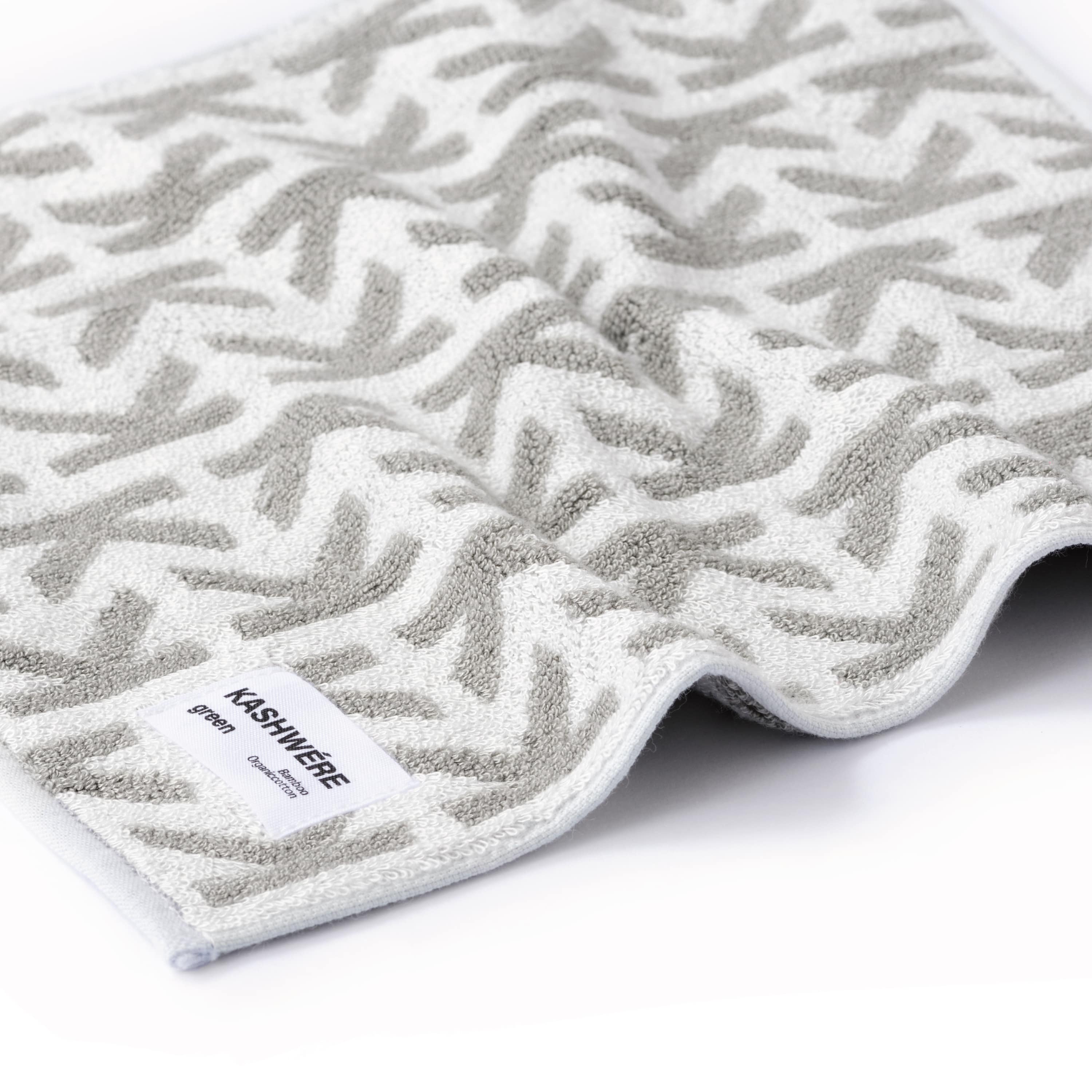 MINI TOWEL / ZEN(25×25cm blanca/foggy/air): TOWEL | kashwere Japan (カシ ...
