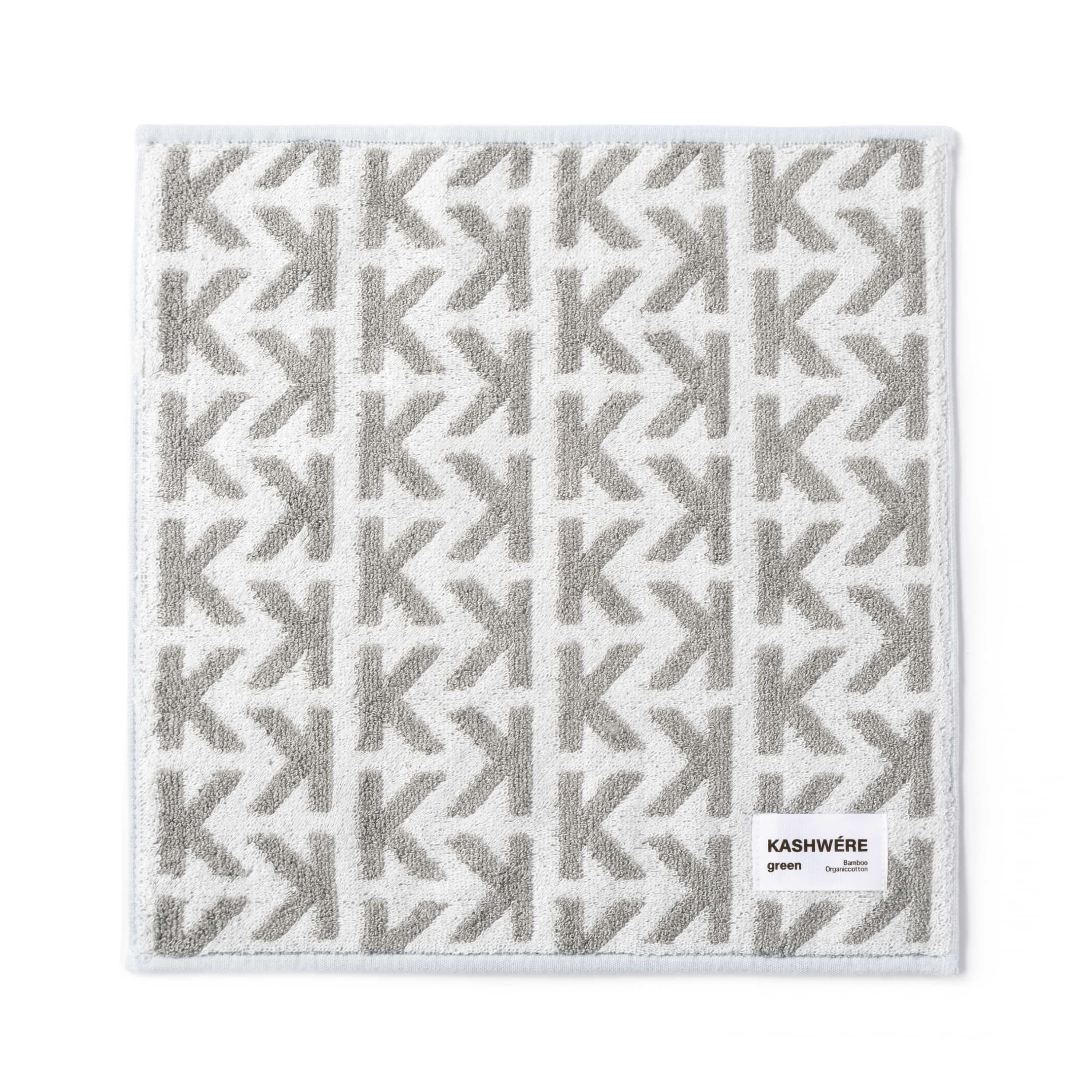 MINI TOWEL / ZEN(25×25cm blanca/foggy/air): TOWEL | kashwere Japan (カシ ...